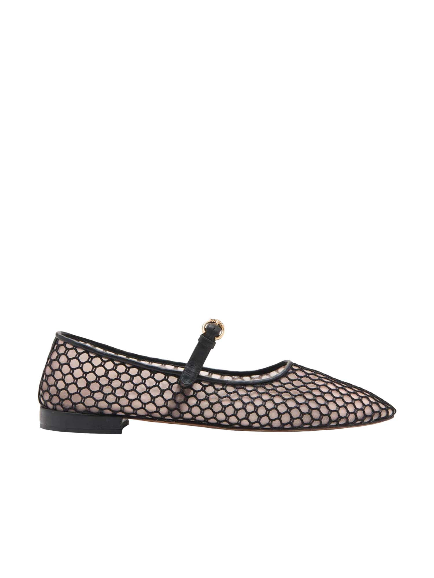 Ulla Johnson Isobel Mesh Ballet Flat | Hangar9 Designer Shoes Canada ...